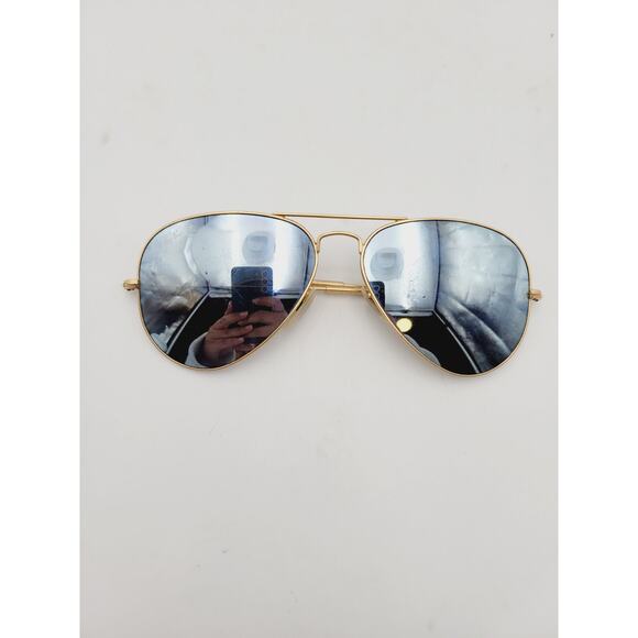 Ray-Ban | Accessories | Rayban Rb325 Gold Aviator Metal Sunglasses 584 ...